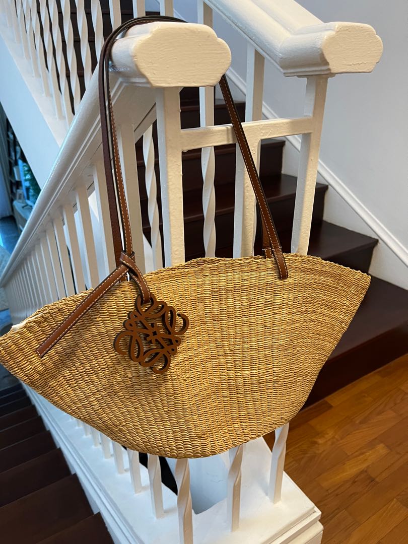 Loewe shell basket bag, Luxury, Bags & Wallets on Carousell