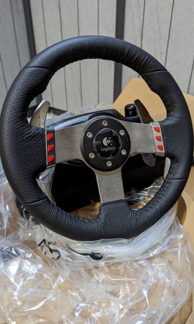 Logitech G27 Racing Wheel, Video Gaming, Gaming Accessories ...