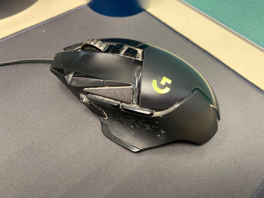 Logitech keyboard G512 紅軸鍵盤 + mouse G502 有線滑鼠, 電腦＆科技, 桌上電腦 - Carousell