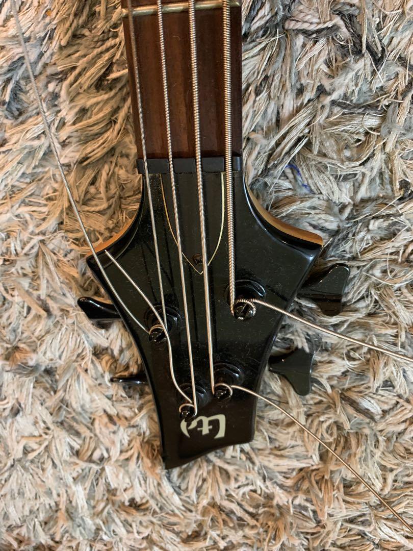LTD ESP 4 string bass guitar ( Active Pick-up), Hobbies & Toys, Music ...