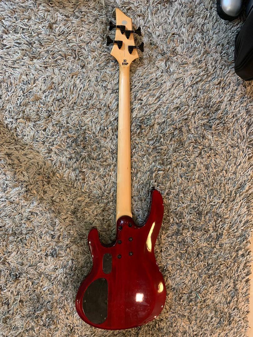 LTD ESP 4 string bass guitar ( Active Pick-up), Hobbies & Toys, Music ...