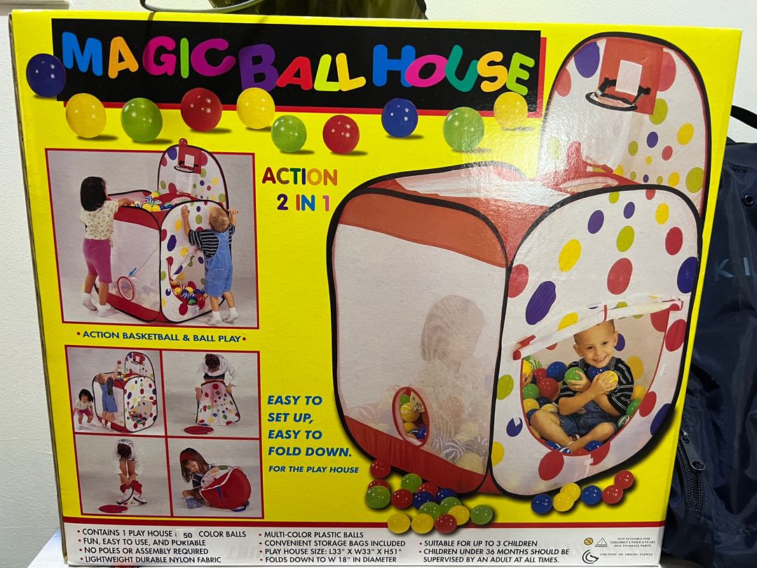 Magic Ball House, Babies & Kids, Infant Playtime on Carousell