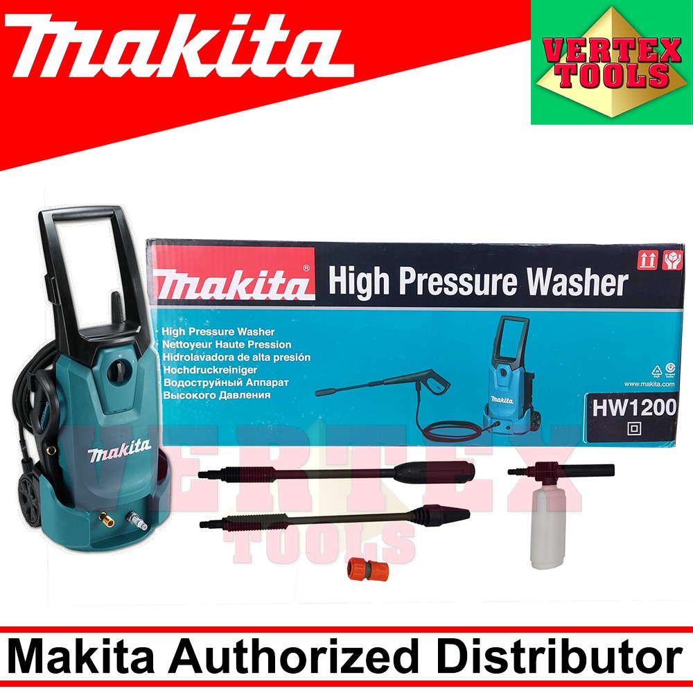 Makita HW1200 High Pressure Washer, Commercial & Industrial ...