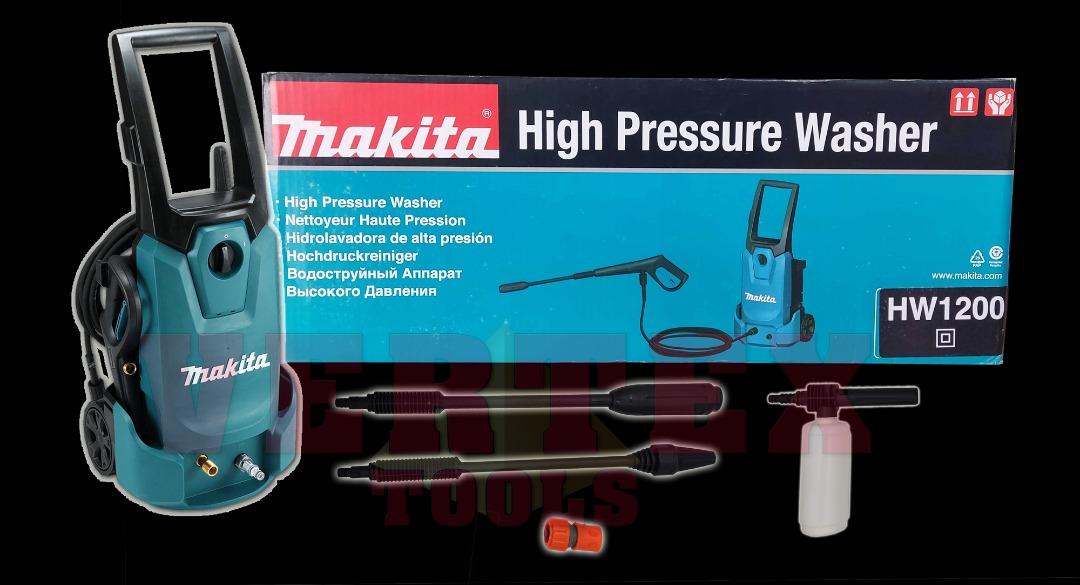 Makita HW1200 High Pressure Washer, Commercial & Industrial ...