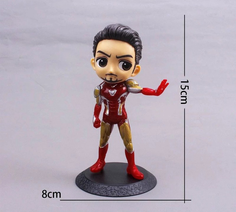 Marvel Iron Man Tony Stark action figure Doll Birthday Party Cake ...