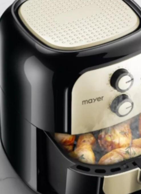 MAYER 5.5Ltr Air Fryer FREE Multipurpose Silicon Sponge, TV & Home ...