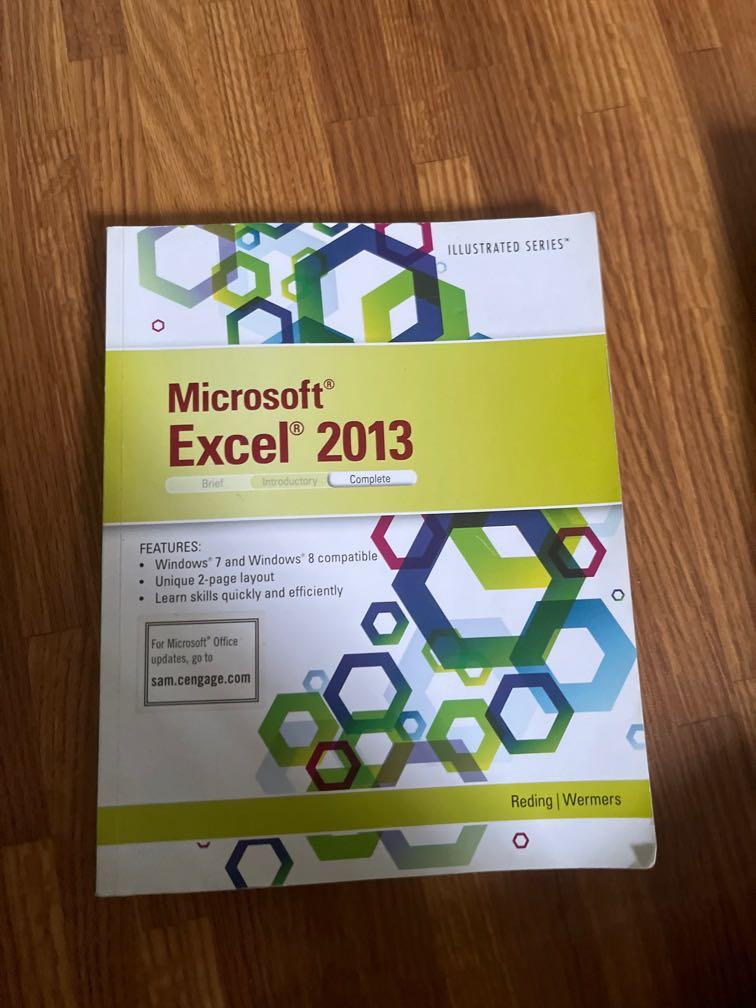 Microsoft Excel 2013 Textbook, Hobbies & Toys, Books & Magazines, Textbooks on Carousell