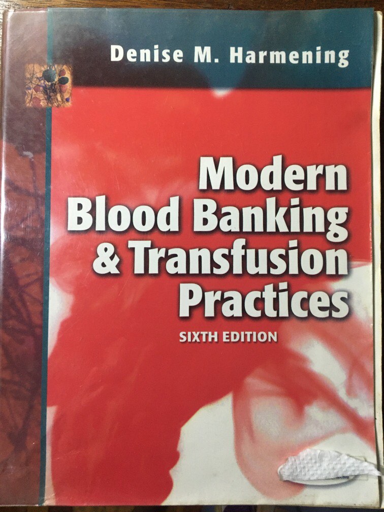 Modern Blood Banking & Transfusion Practices, Hobbies & Toys, Books ...
