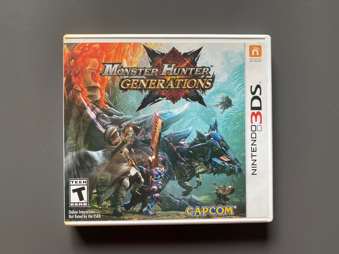 Monster Hunter 3DS Games, Video Gaming, Video Games, Nintendo on Carousell