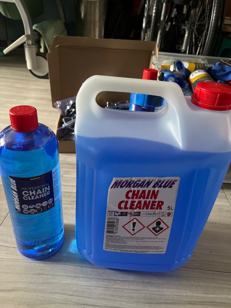 Morgan Blue Chain Keeper or Chain Cleaner 5 litres or 1 litre, Sports ...