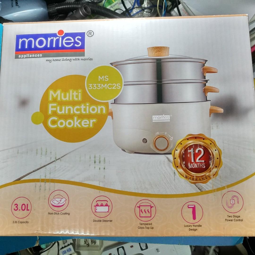 Morries 3L Multi Function Cooker MS333MC2S, TV & Home Appliances ...