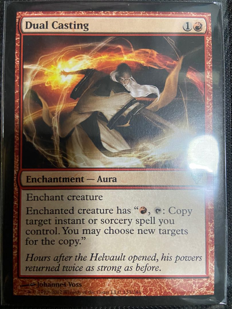 Mtg / Dual Casting / NM eng, 興趣及遊戲, 玩具 & 遊戲類 - Carousell