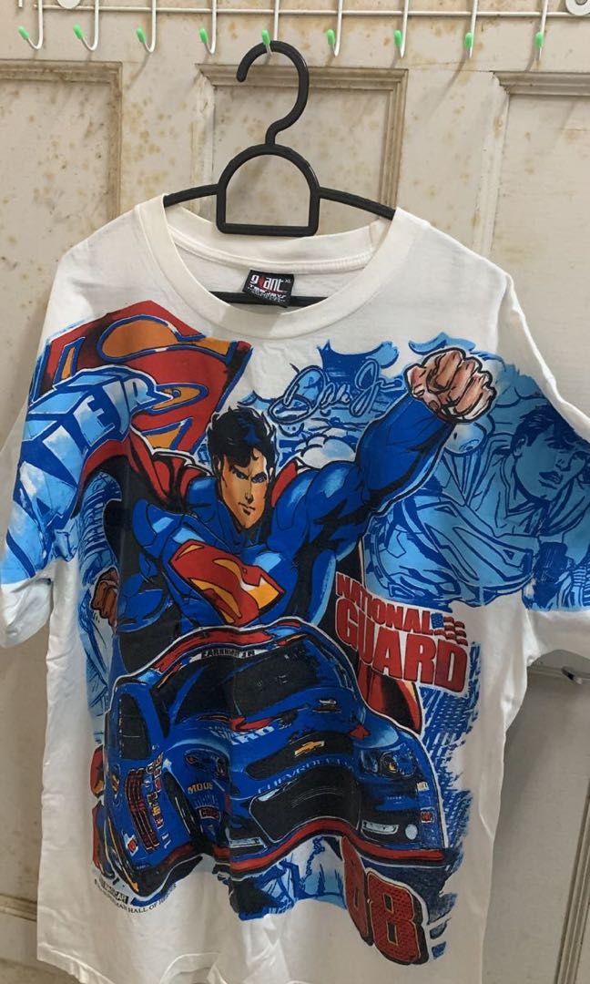 Nascar Superman, Men's Fashion, Tops & Sets, Tshirts & Polo Shirts on ...