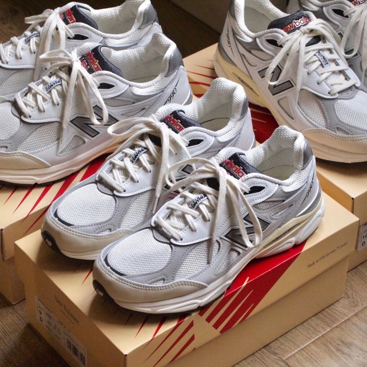 New Balance M990AL3 Sea Salt White 990AL3 Teddy Santis 990V3 M990V3, 男裝 ...