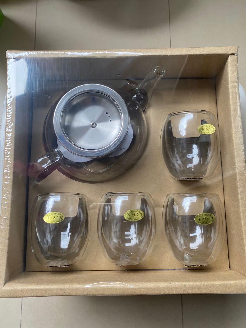 New Tea Set, Furniture & Home Living, Kitchenware & Tableware, Coffee ...