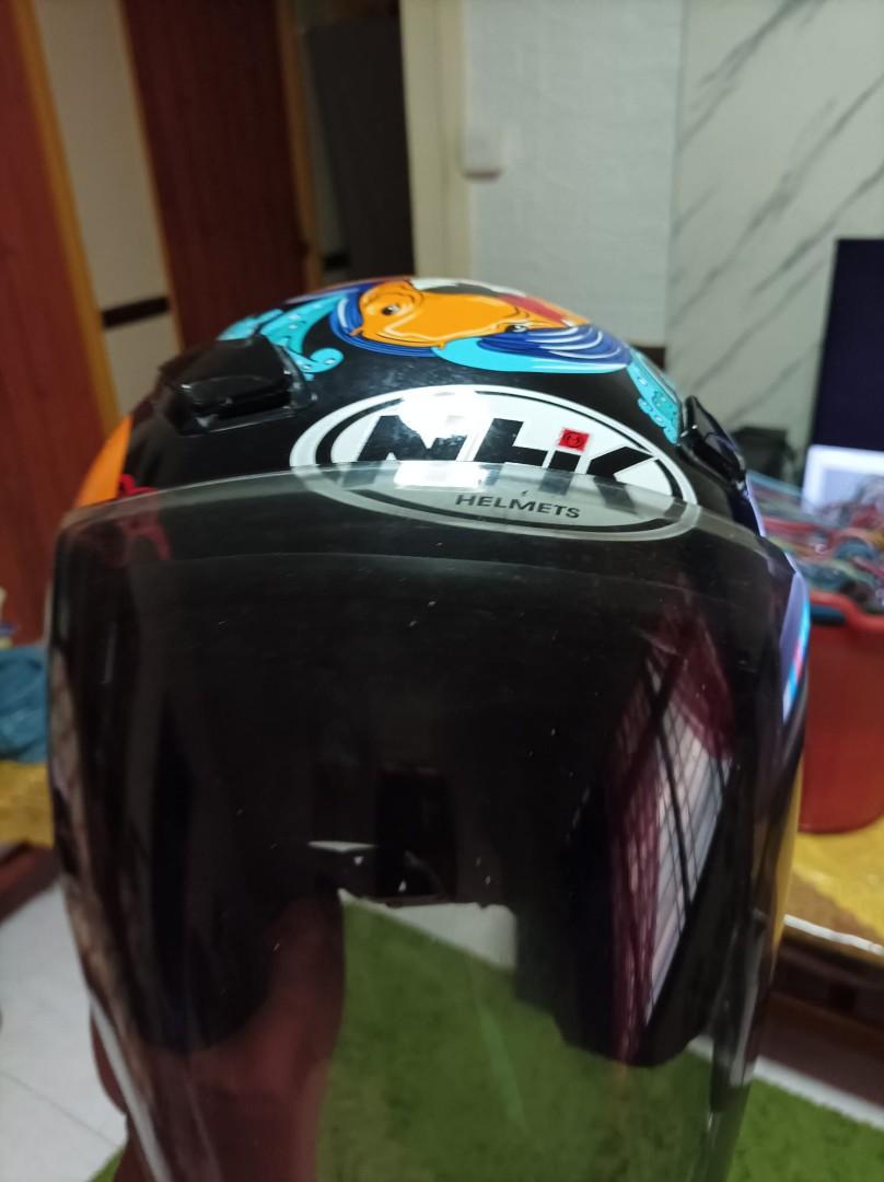 Helmet NHK, Motorcycles, Motorcycle Accessories on Carousell