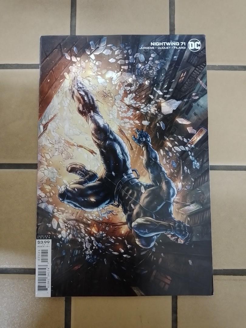 Nightwing #71 ( Alan Quah - Cover Art ) DC Comic, Cover Price: USD3.99 ...