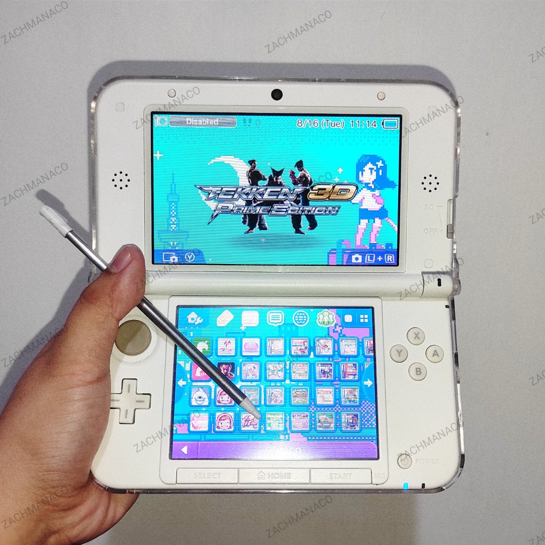 Nintendo 3DS XL 32GB (White) | CFW Ready, Video Gaming, Video Game ...