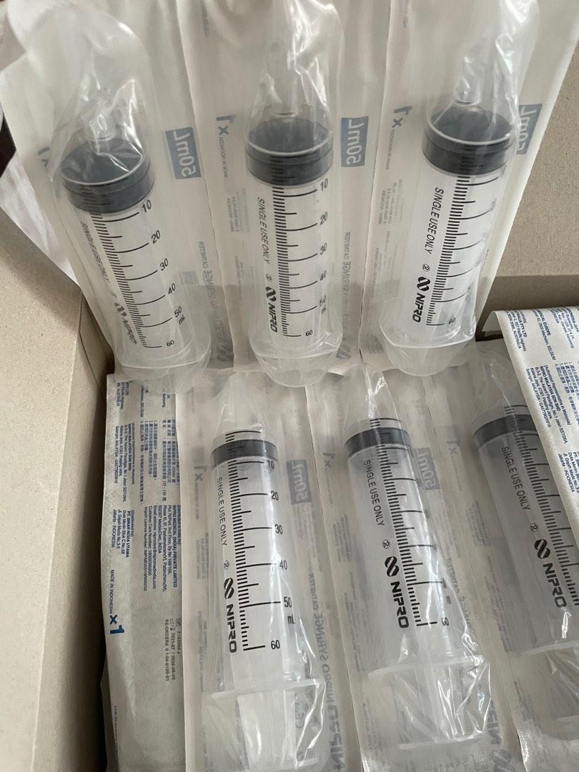 Nipro Syringe 50 Ml Box Of 48 Pcs Health And Nutrition Medical
