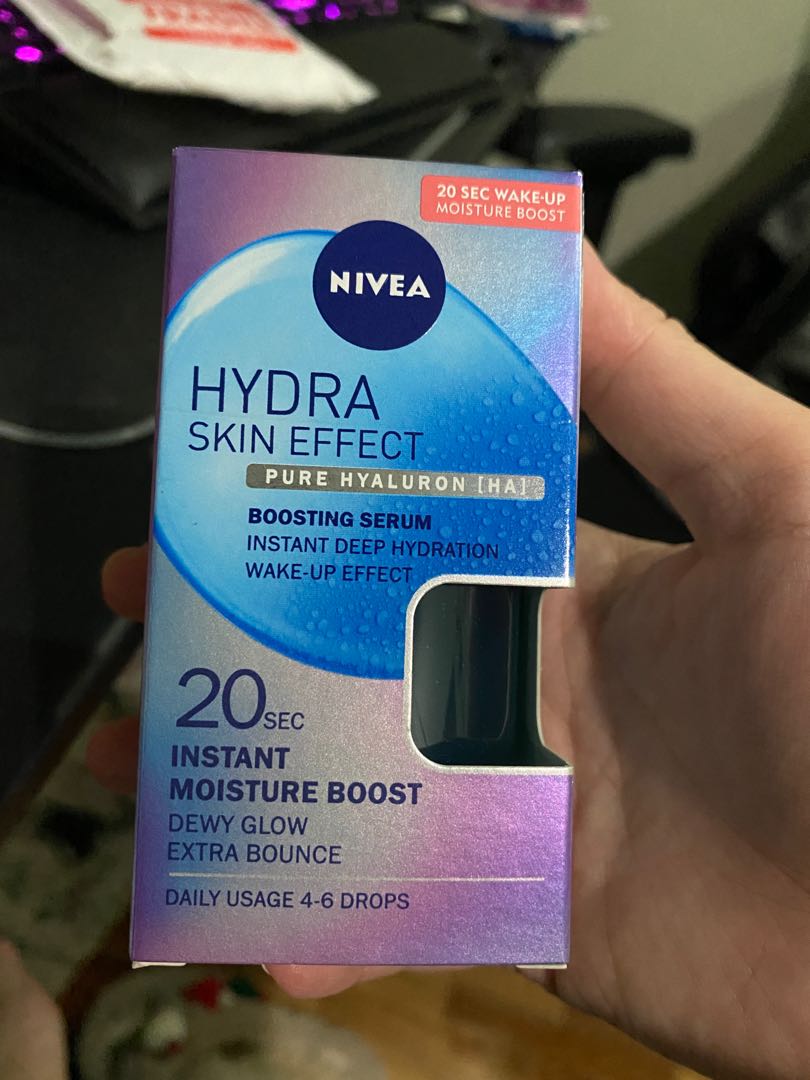 NIVEA Face Hydra Skin Effect Boosting Serum, Beauty & Personal Care ...