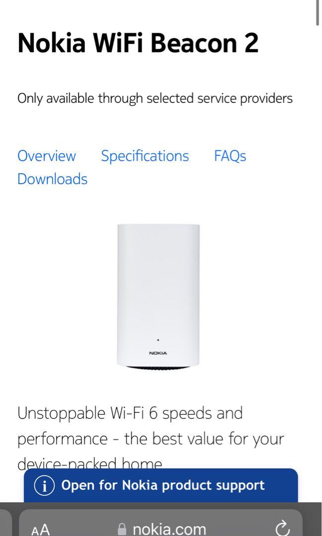 Nokia Beacon 2, Computers & Tech, Parts & Accessories, Networking on ...