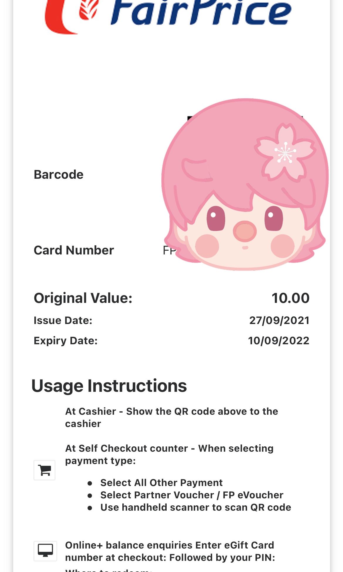 NTUC FairPrice E-Voucher, Tickets & Vouchers, Vouchers on Carousell
