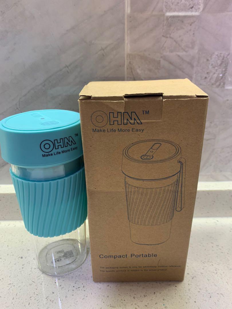 OHM compact portable blender, TV & Home Appliances, Kitchen Appliances ...