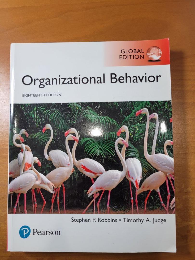 Organizational Behavior Global Edition Stephen Robbins Timothy Judge Hobbies And Toys Books