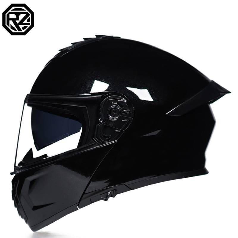 ORZ motorbike modular helmet with double visor and DOT certification ...