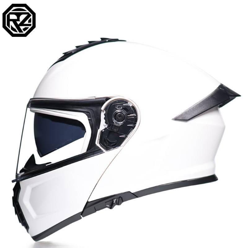 ORZ motorbike modular helmet with double visor and DOT certification ...