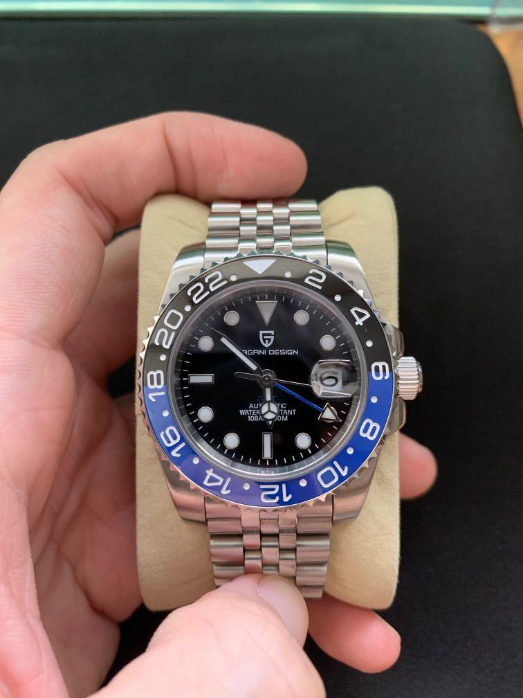 Pagani Design PD-1662 GMT “Batman”, Men's Fashion, Watches ...