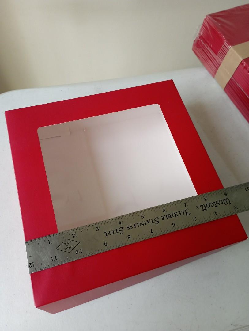 Pastry/Cake Box 9x9x3, Furniture & Home Living, Kitchenware & Tableware ...