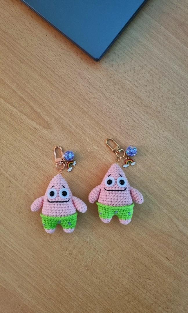 Patrick Crochet Keychain on Carousell