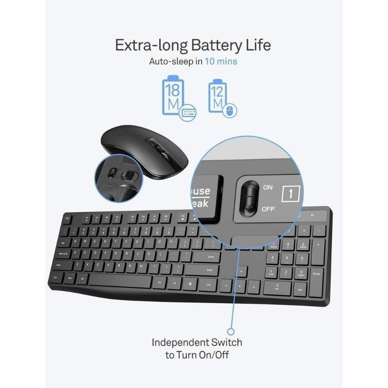 Pc230A Wireless Keyboard [2464], Computers & Tech, Parts & Accessories ...