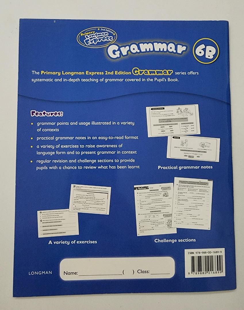 (小六)Pearson: Primary Longman Express (Grammar)全新：$50, 興趣及遊戲, 書本 & 文具 ...