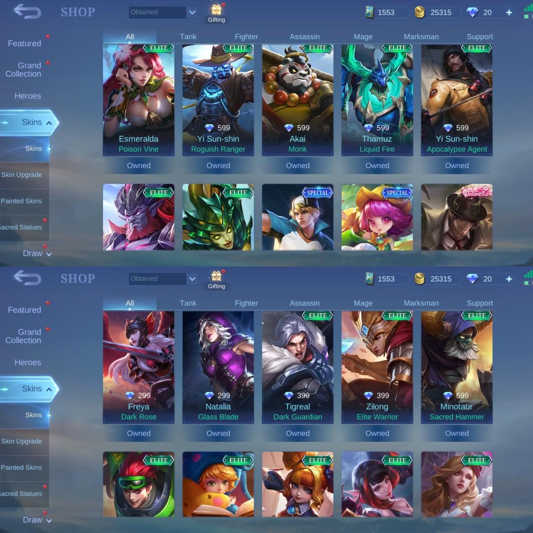 Pharsa Collector x Roger Transformer x Karina KOF Mobile Legends ...