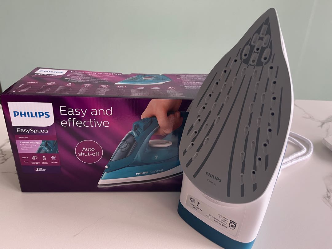 Philips Easy Speed, TV & Home Appliances, Irons & Steamers on Carousell
