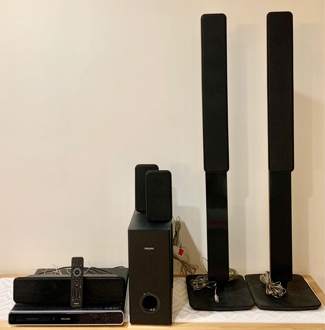 Philips HTS 3366 DVD Home Theatre System, TV & Home Appliances, TV ...