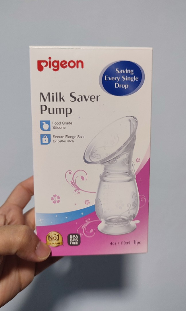 Pigeon Breast Milk Saver Pump Milk Collection, Babies & Kids, Nursing & Feeding, Breastfeeding ...