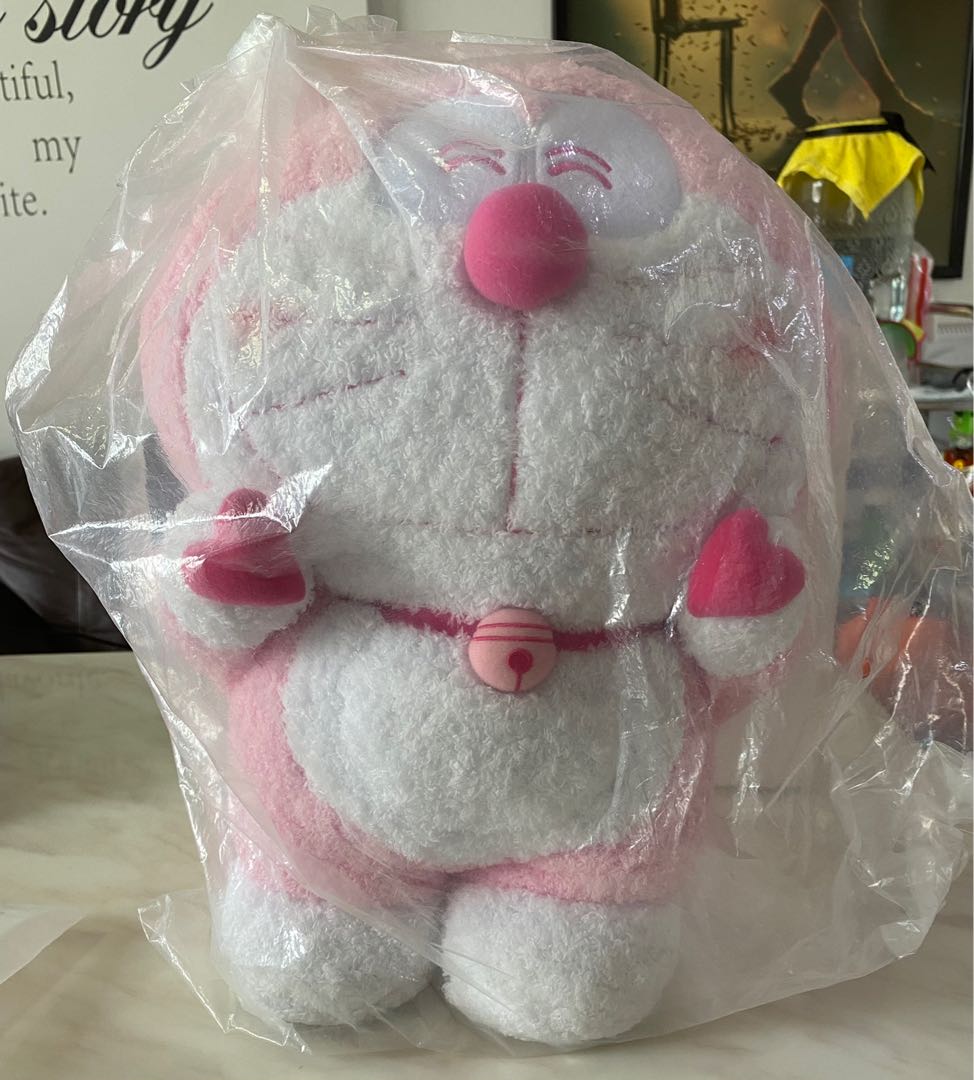 Pink Doraemon, Hobbies & Toys, Toys & Games on Carousell