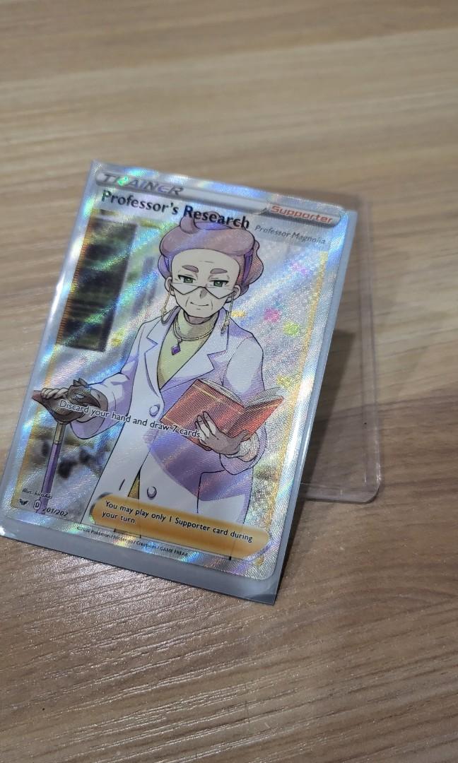 Pokemon Professor Magnolia Research Card, Hobbies & Toys, Memorabilia ...