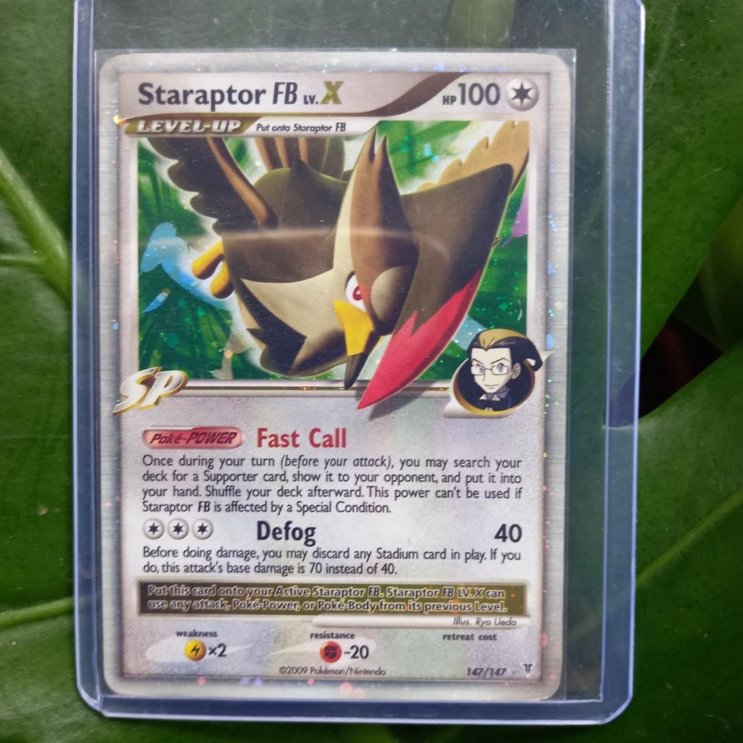 Pokemon Staraptor FB Lv X Supreme Victors / ultra rare holo rare ...