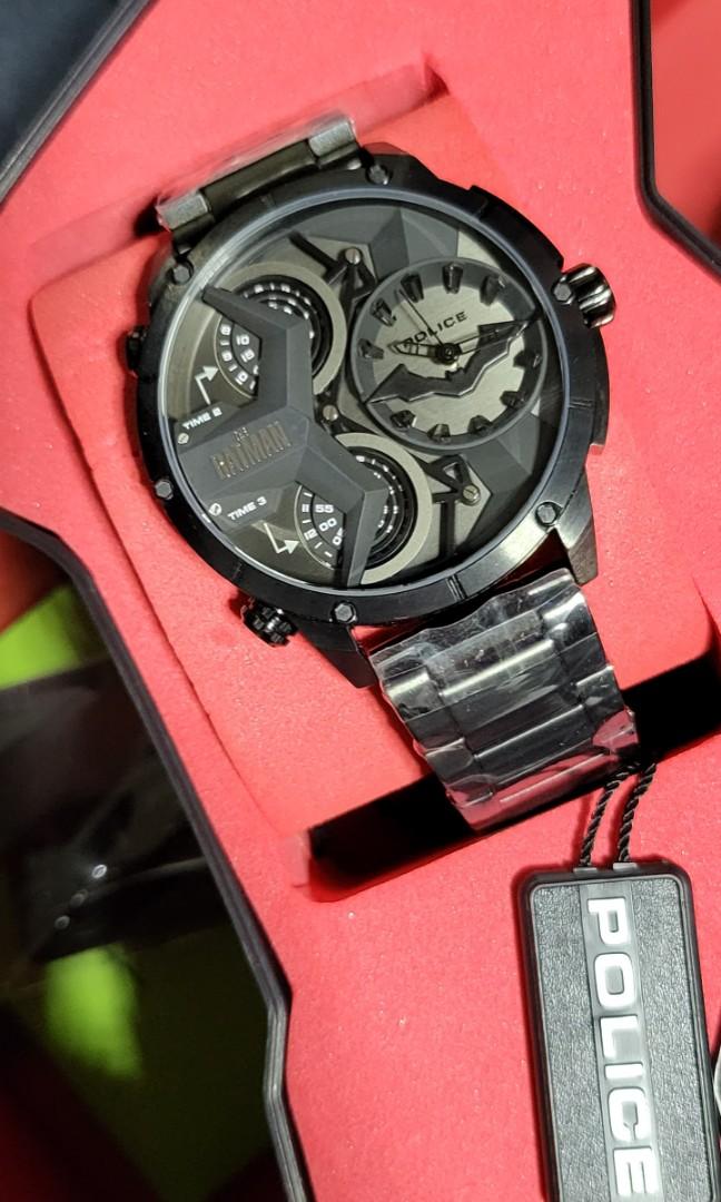 Police automatic Watch Limited edition BATMAN, Luxury, Watches on Carousell