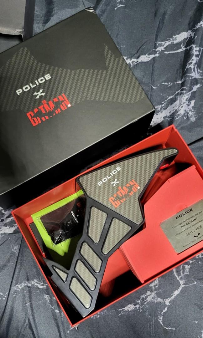Police automatic Watch Limited edition BATMAN, Luxury, Watches on Carousell
