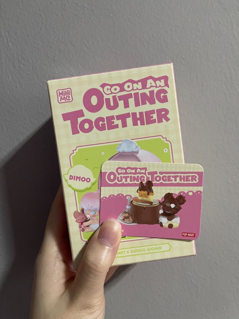 Popmart Dimoo Go On An Outing Together (Sweet Pudding), Hobbies & Toys ...