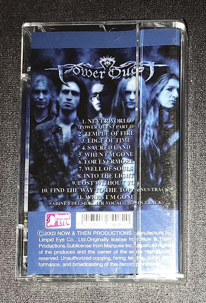 POWER QUEST - NEVERWORLD CASSETTE KASET, Hobbies & Toys, Music & Media ...