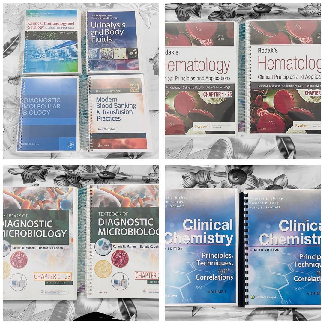 Preloved Medical Technology Books (Rodaks Hematology, Modern Blood ...