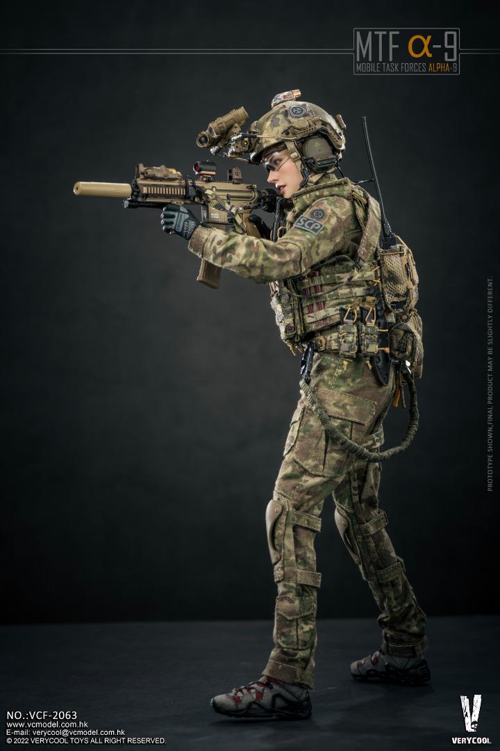 【Pre-order 3 Sep / Q2-23】1/6 VERYCOOL VCF-2063 機動特遣隊MTF Alpha-9 隊員 MTF ...