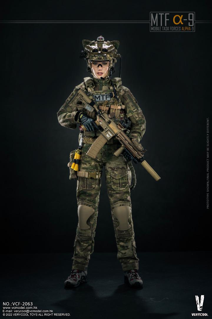 【Pre-order 3 Sep / Q2-23】1/6 VERYCOOL VCF-2063 機動特遣隊MTF Alpha-9 隊員 MTF ...