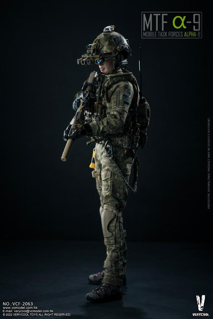 【Pre-order 3 Sep / Q2-23】1/6 VERYCOOL VCF-2063 機動特遣隊MTF Alpha-9 隊員 MTF ...